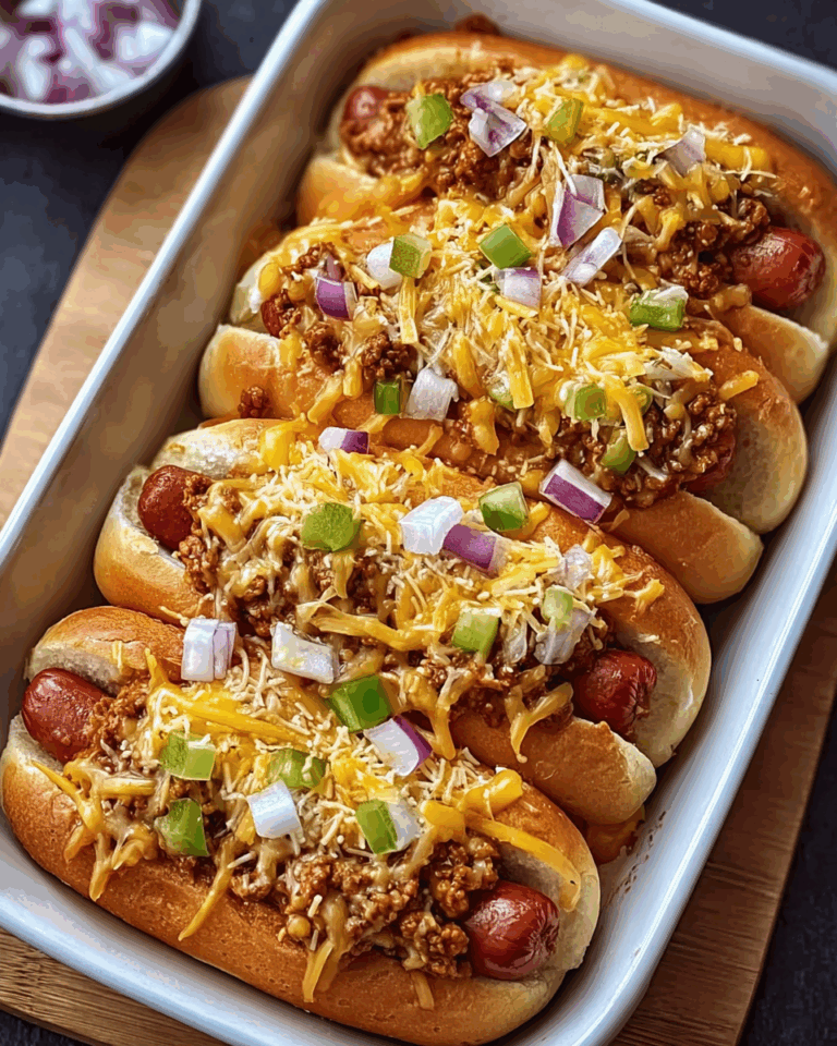 Chili Cheese Dog Bake