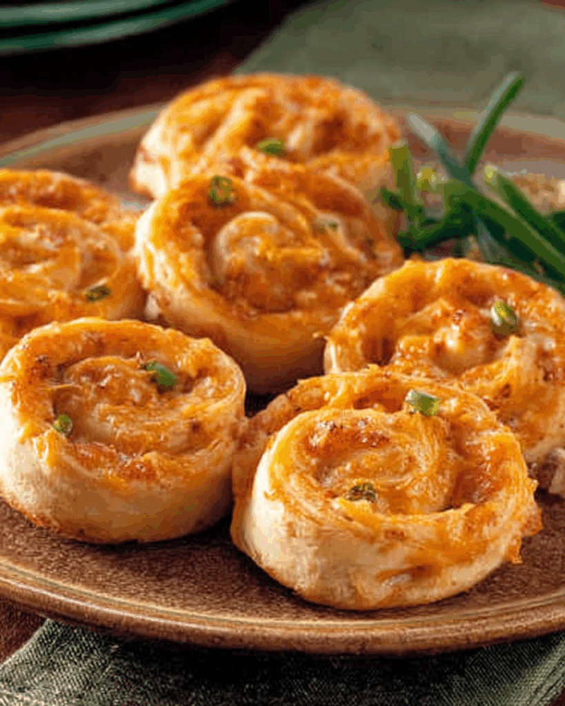 Chili Cheddar Pinwheels