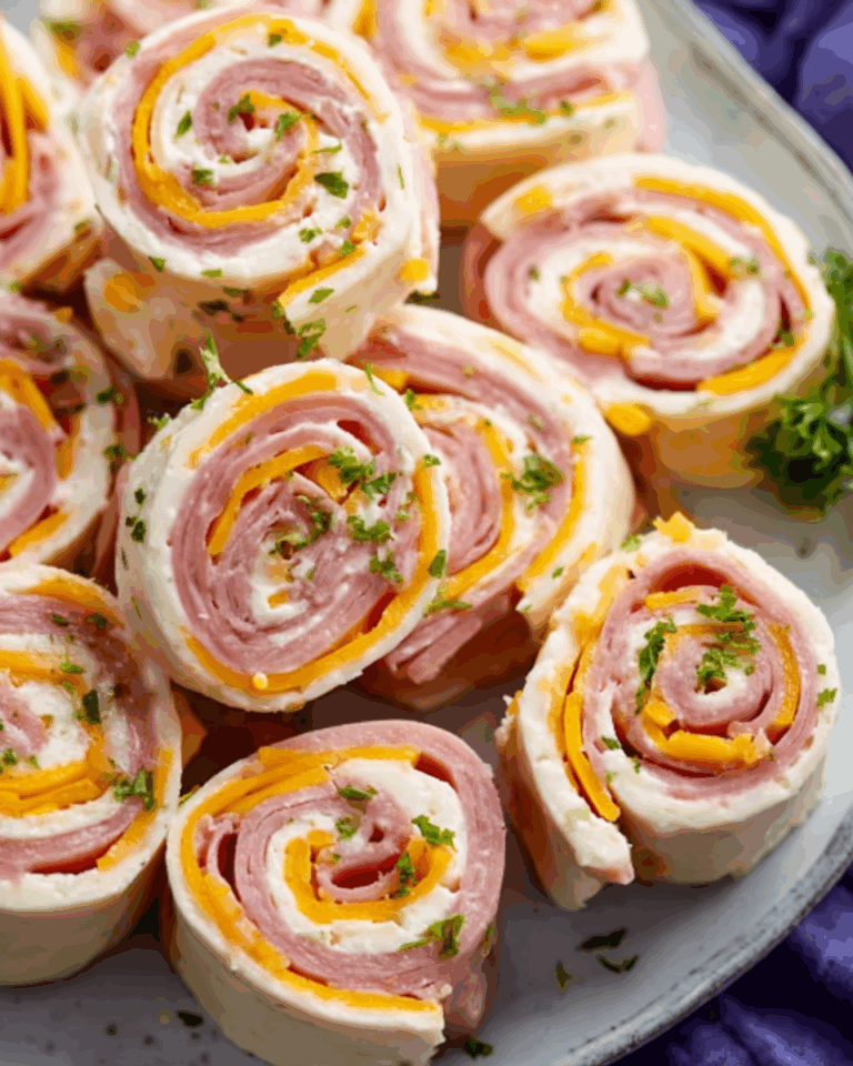 Ham and Cheese Roll-Ups