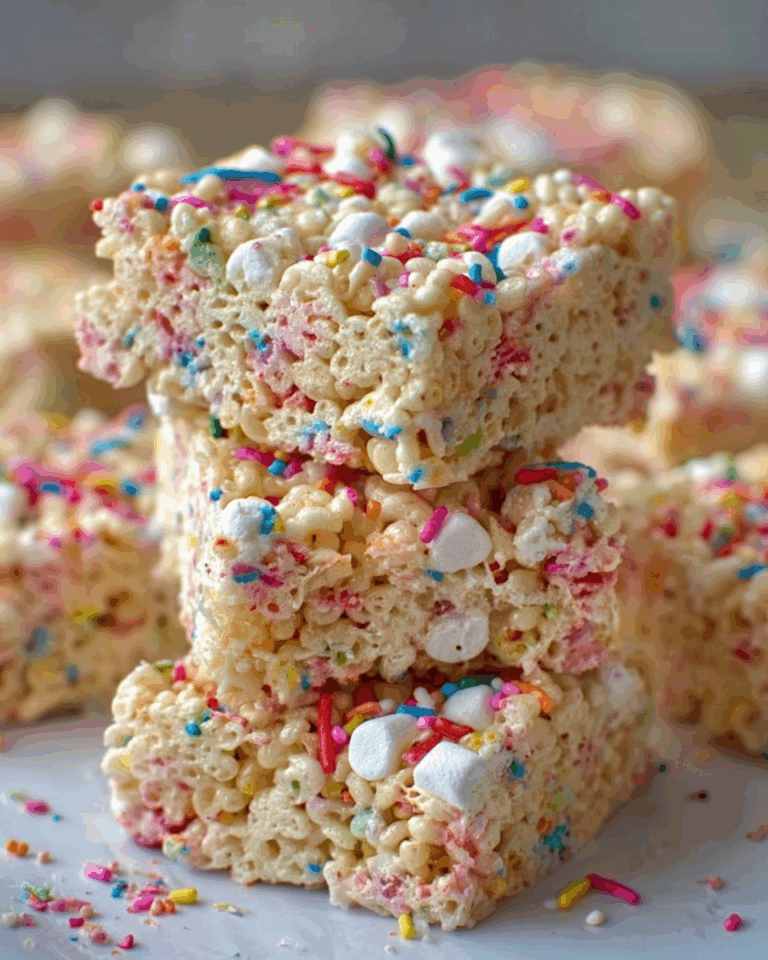 Sprinkle Rice Krispie Treats