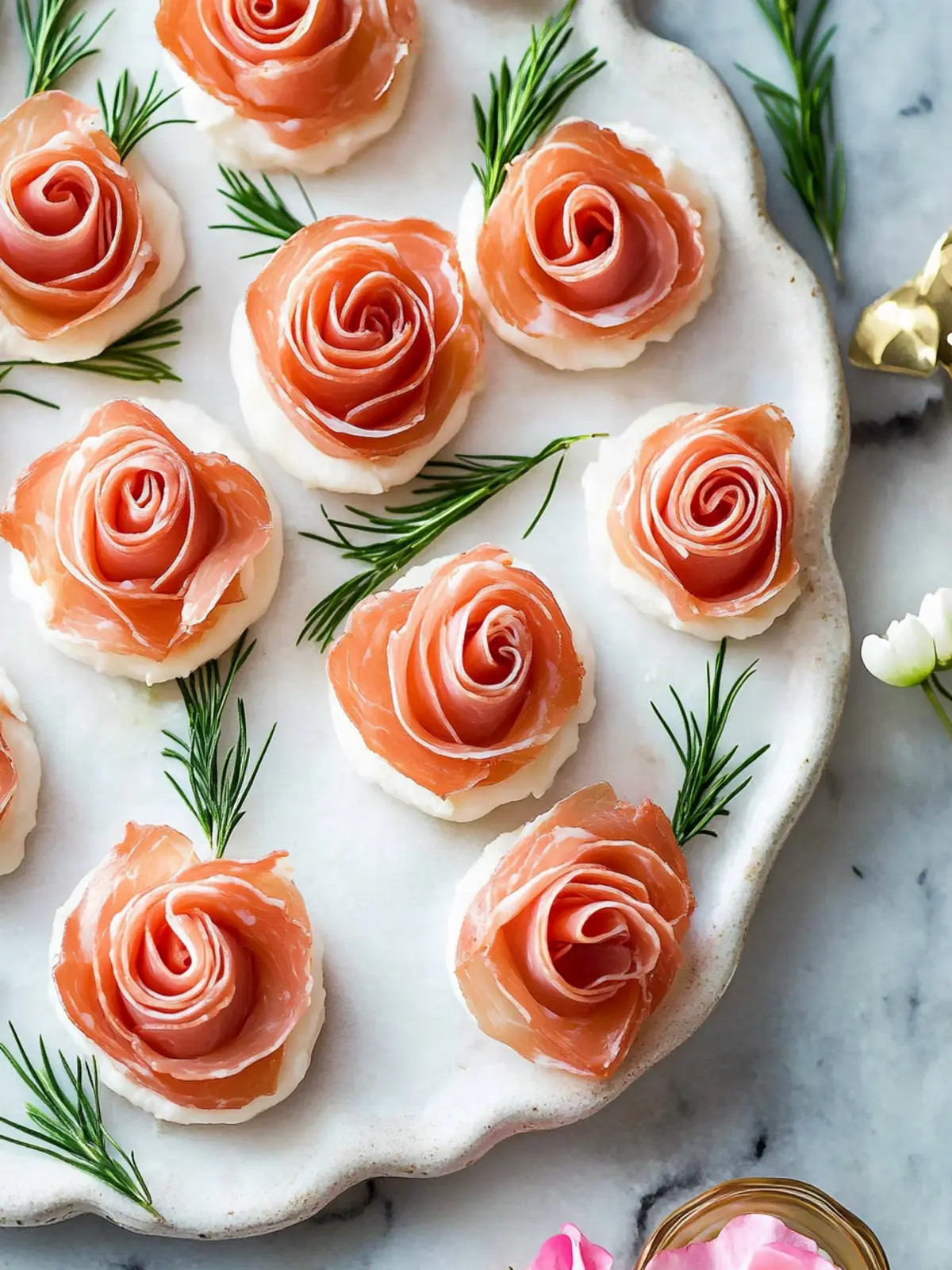 Irresistible Pretty Prosciutto Rose Appetizers: Easy Delights