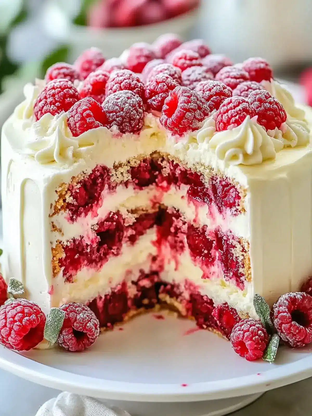Ultimate White Chocolate Raspberry Dream Cake: Irresistibly Delicious