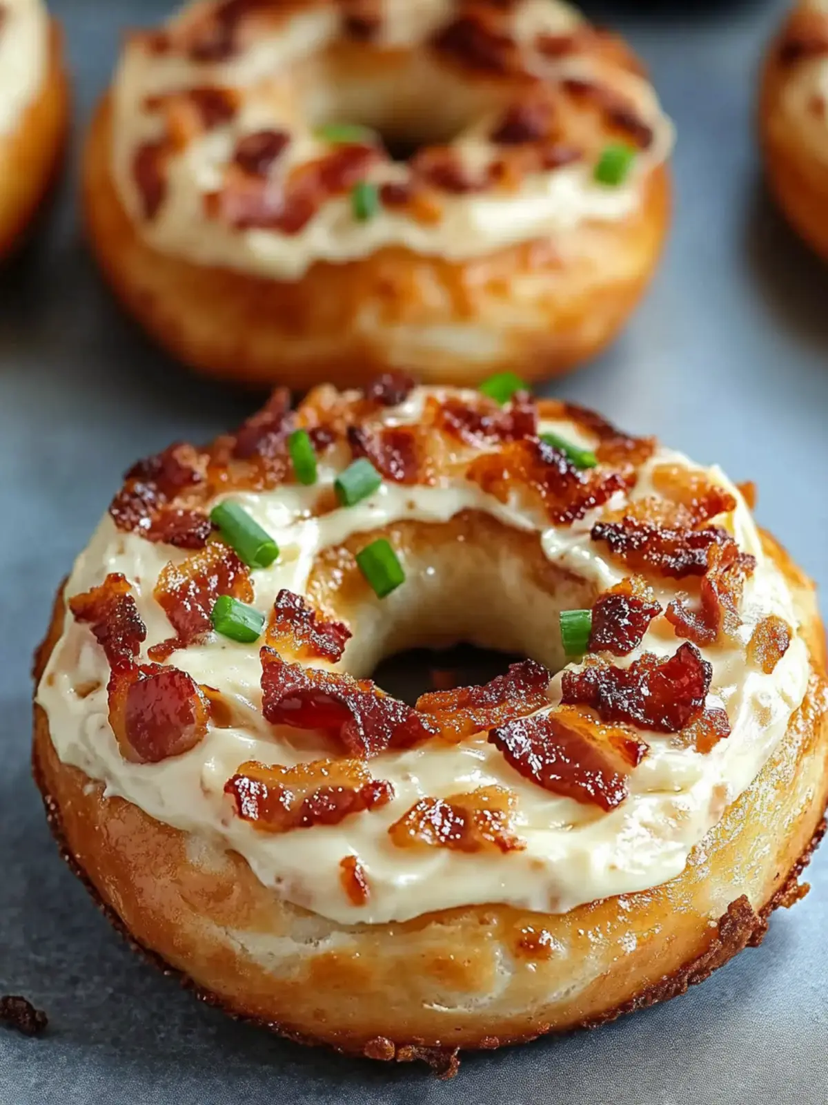 Ultimate Zesty Bacon Cream Cheese Bagels - Deliciously Easy
